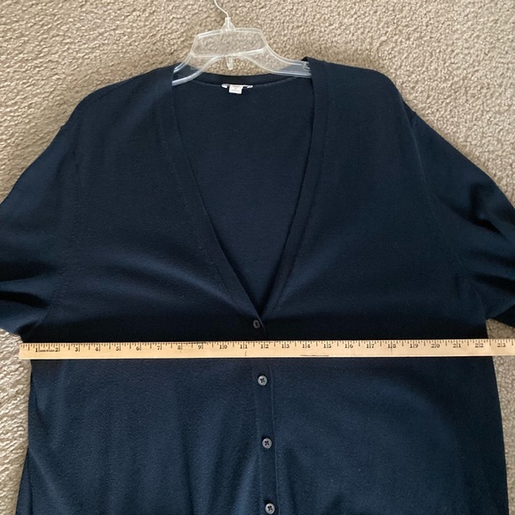 Talbots | Sweaters | Navy Blue Duster With Buttons | Poshmark